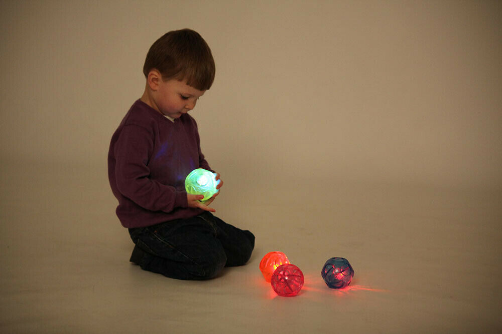 Sensory Flashing Balls (Irregular Bounce) - Pk4 | Kidkraft Shop